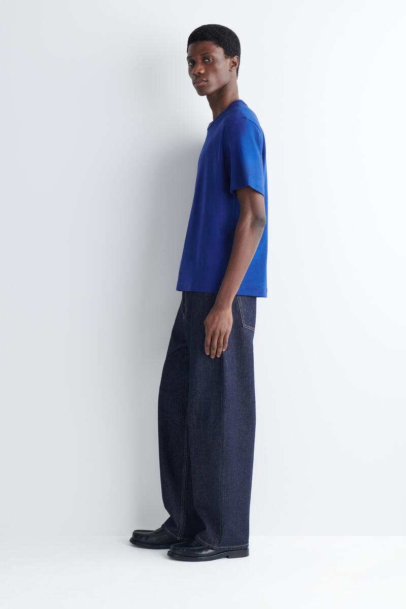 COS interlock cotton crew-neck t-shirt